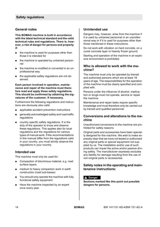 Bomag bw 161 adcv tandem rollers service repair manual | PDF