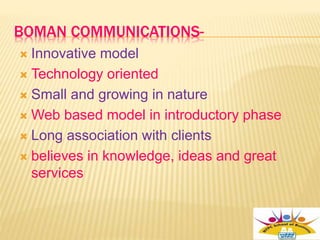 Boman communication nsb | PPTX | Human Resources | Business