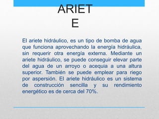 Bomba ariete | PPTX
