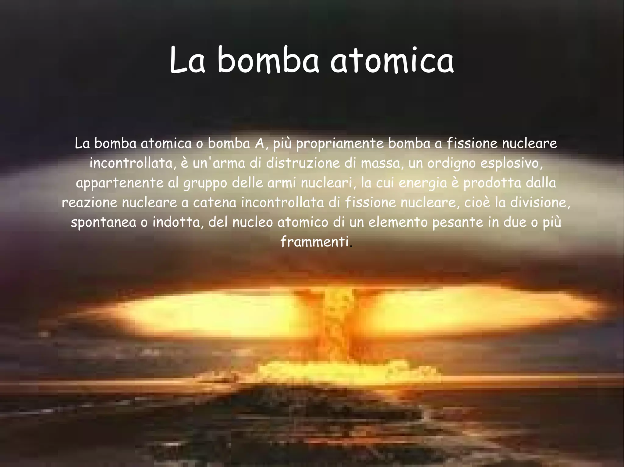 Bomba atomica | ODP