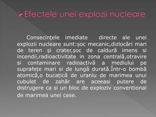 Bomba Nucleară | PPTX