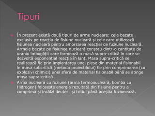 Bomba Nucleară | PPTX