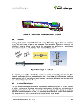 Bombardier Transportation - Fast Tracking Rail Vehicle Design | PDF
