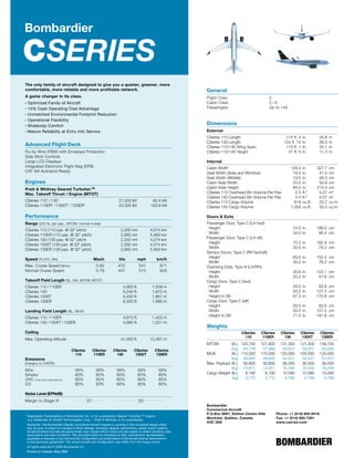 Bombardier CSeries Flight Training | PDF