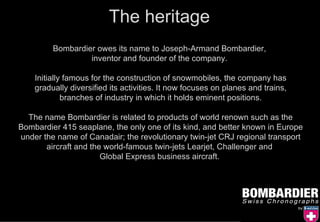 Bombardier Watches | PPT