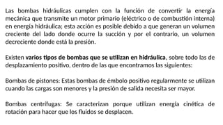 Bombas centrífugas se caracterizan porque utilizan energía cinética.pptx