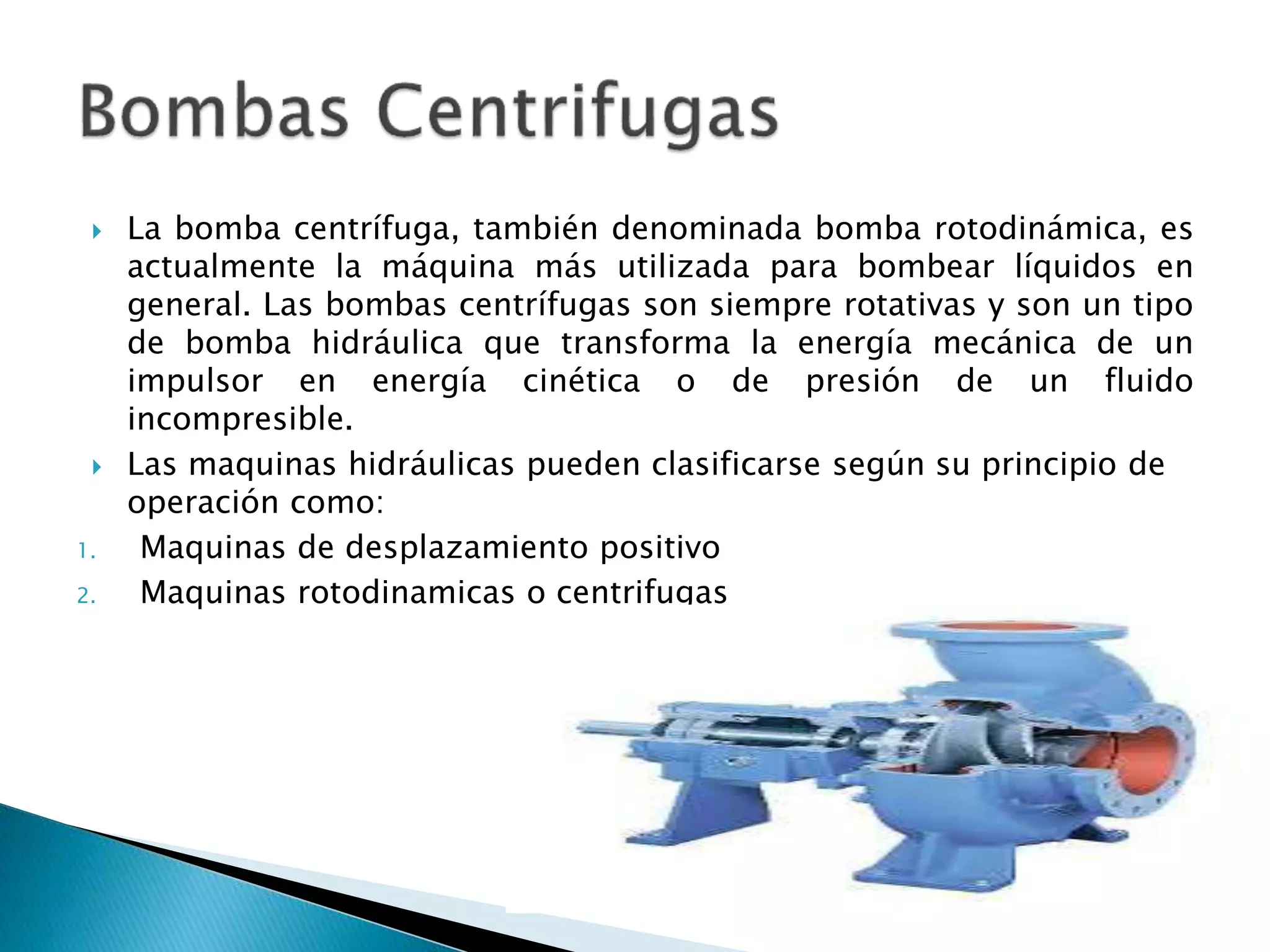 Bombas centrifugas freddy gil | PPTX | Physics | Science