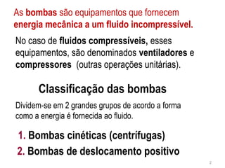 Bombas II.ppt - Classificação das bombas - Tipos, vantagens e ...