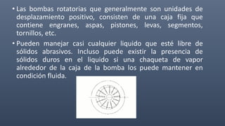 Bombas rotatorias | PPTX