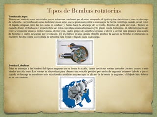 Bombas rotatorias 28 | PDF
