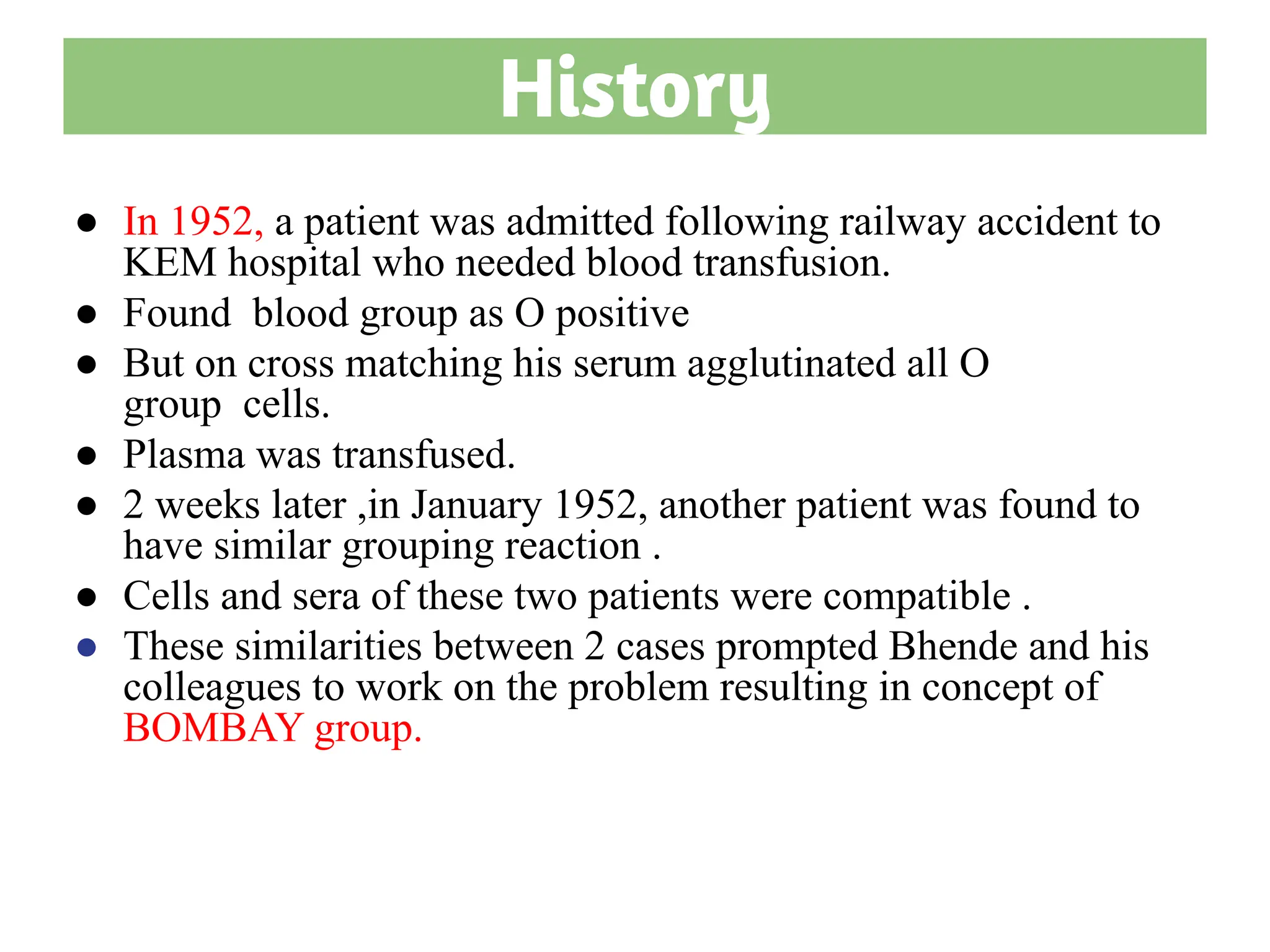 Bombay and para-bombay blood group system | PDF