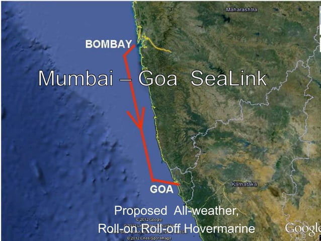 Bombay goa sea link proposed | PPT