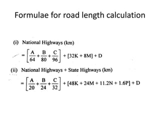bombay road plan- second twenty year road plan | PPTX