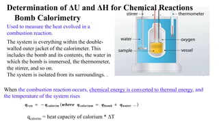 Bomb calorimetry | PPTX
