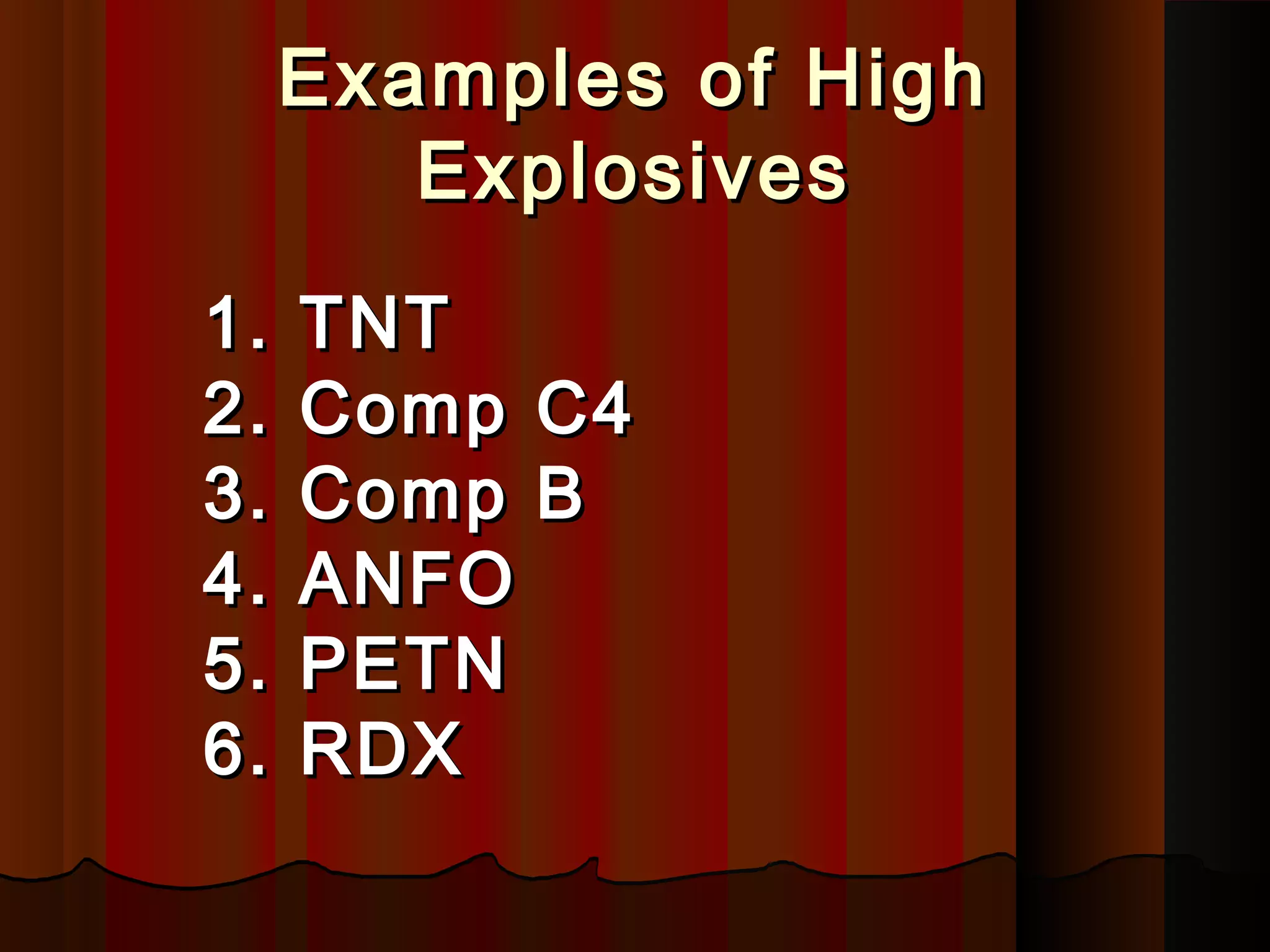 Bomb Identification & Detection | PPT