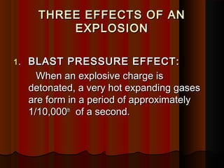 Bomb Identification & Detection | PPT