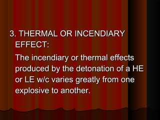 Bomb Identification & Detection | PPT