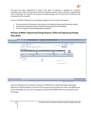 Bom bill of material eresource | PDF