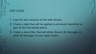 Bombing email | PPTX