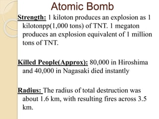 bombs.pptx | Arms & Ammunition | Sensitive Topics
