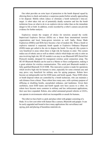 Bomb squad final thesis | PDF