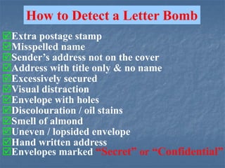 Bomb threat Basis | PDF