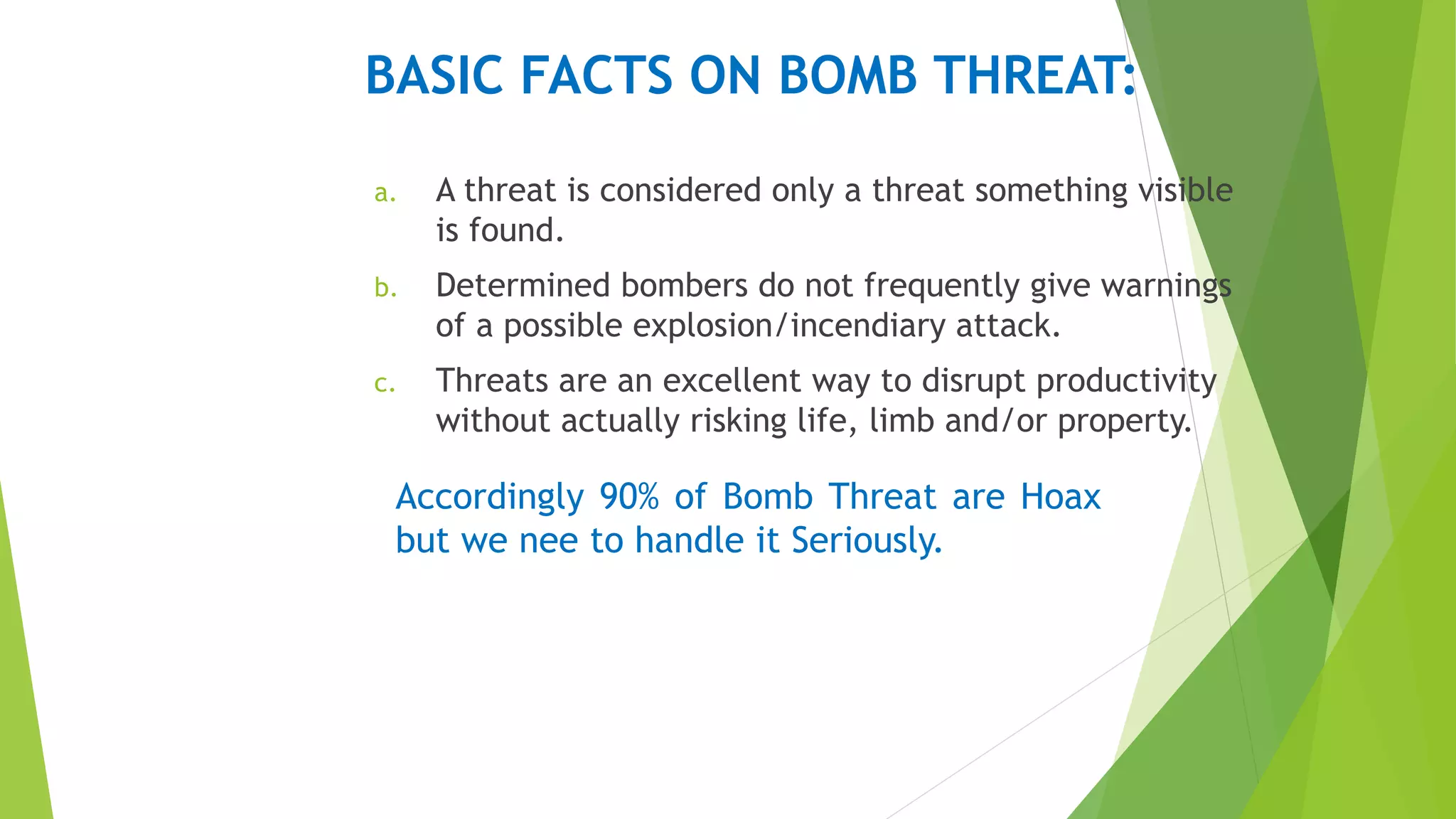 BOMB THREAT AWARENESS SEMINAR.pptx