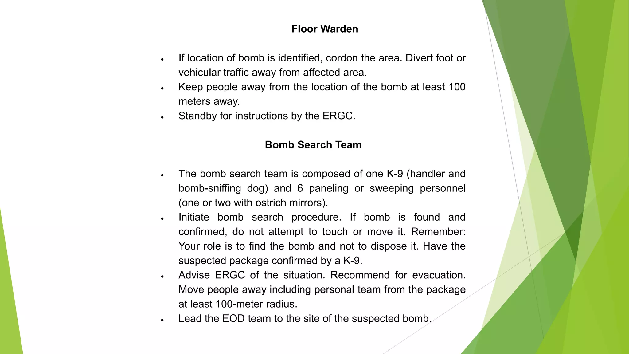 BOMB THREAT AWARENESS SEMINAR.pptx