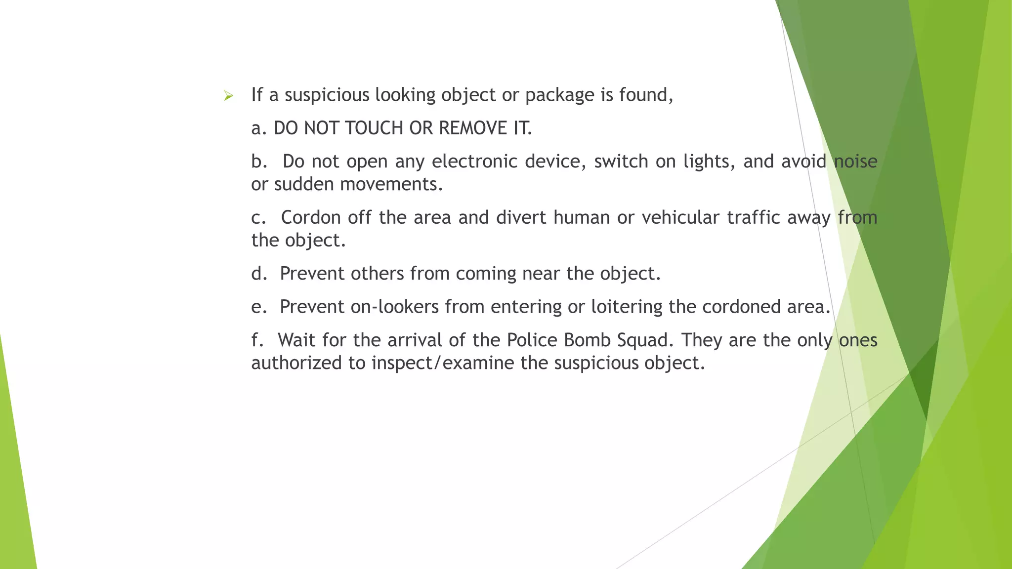 BOMB THREAT AWARENESS SEMINAR.pptx