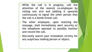 BOMB THREAT AWARENESS SEMINAR.pptx