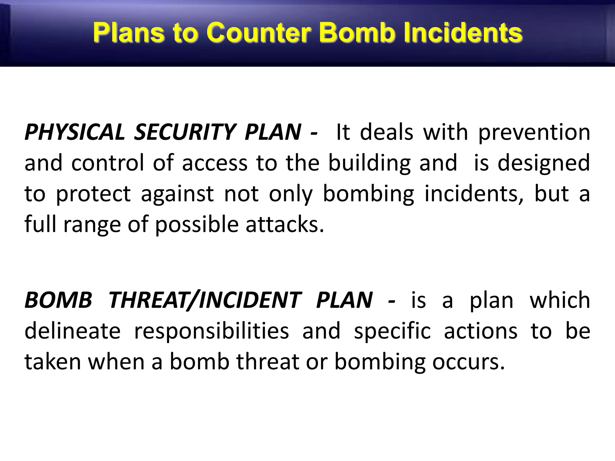 Bomb_Threat_Management (MODIFIED) powerpoint | PPTX