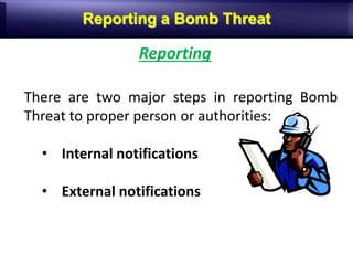 Bomb_Threat_Management (MODIFIED) powerpoint | PPTX