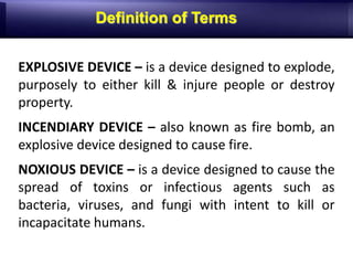 Bomb_Threat_Management (MODIFIED) powerpoint | PPTX