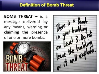 Bomb_Threat_Management (MODIFIED) powerpoint | PPTX