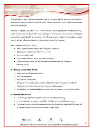 Bomb threat sop | PDF