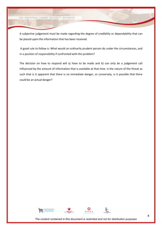 Bomb threat sop | PDF