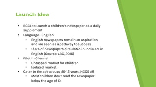 Newspaper Launch Strategy | PPT