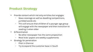 Newspaper Launch Strategy | PPT