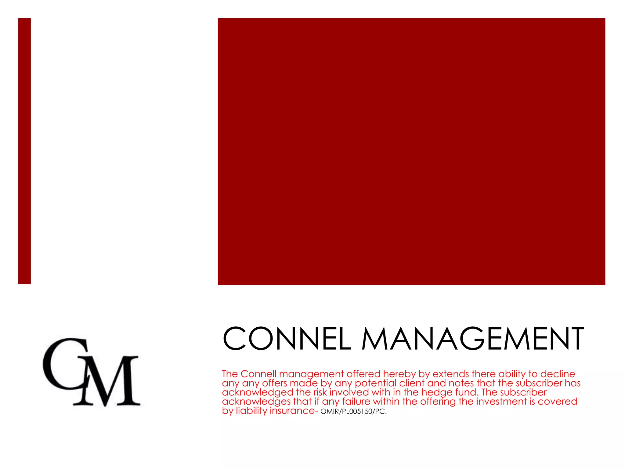 Connell Management | PPT