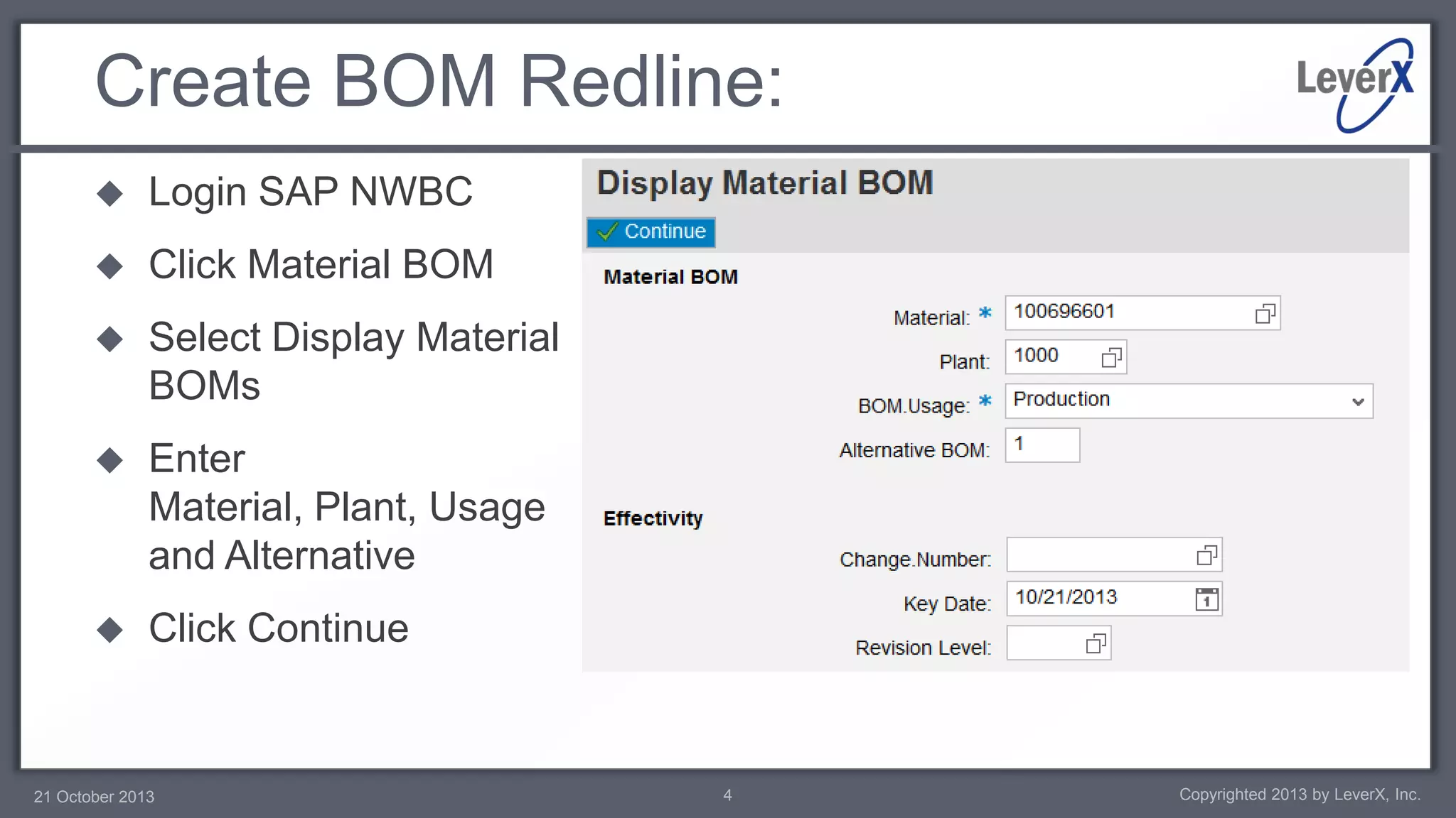 SAP PLM Bill of Material (BOM) Redlining | PPTX | Technology & Computing