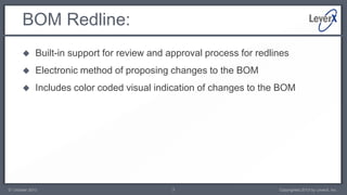 SAP PLM Bill of Material (BOM) Redlining | PPTX | Technology & Computing