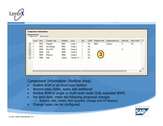 SAP PLM BOM (Bill of Material) Redlining | PDF
