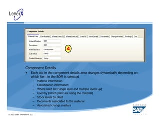 SAP PLM BOM (Bill of Material) Redlining | PDF | Technology & Computing