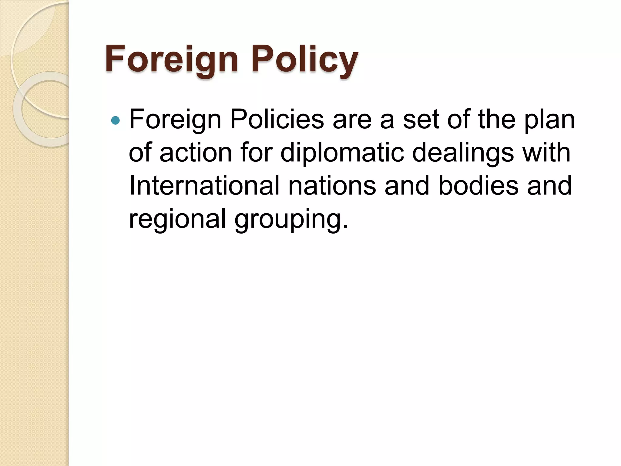 principles of indian foreign policy | PPTX