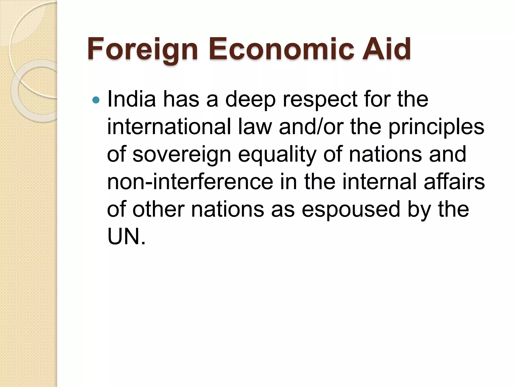principles of indian foreign policy | PPTX