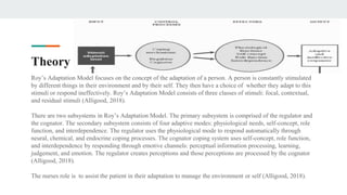Roy's Adaptation Model HFVFCFKFAG | PPTX