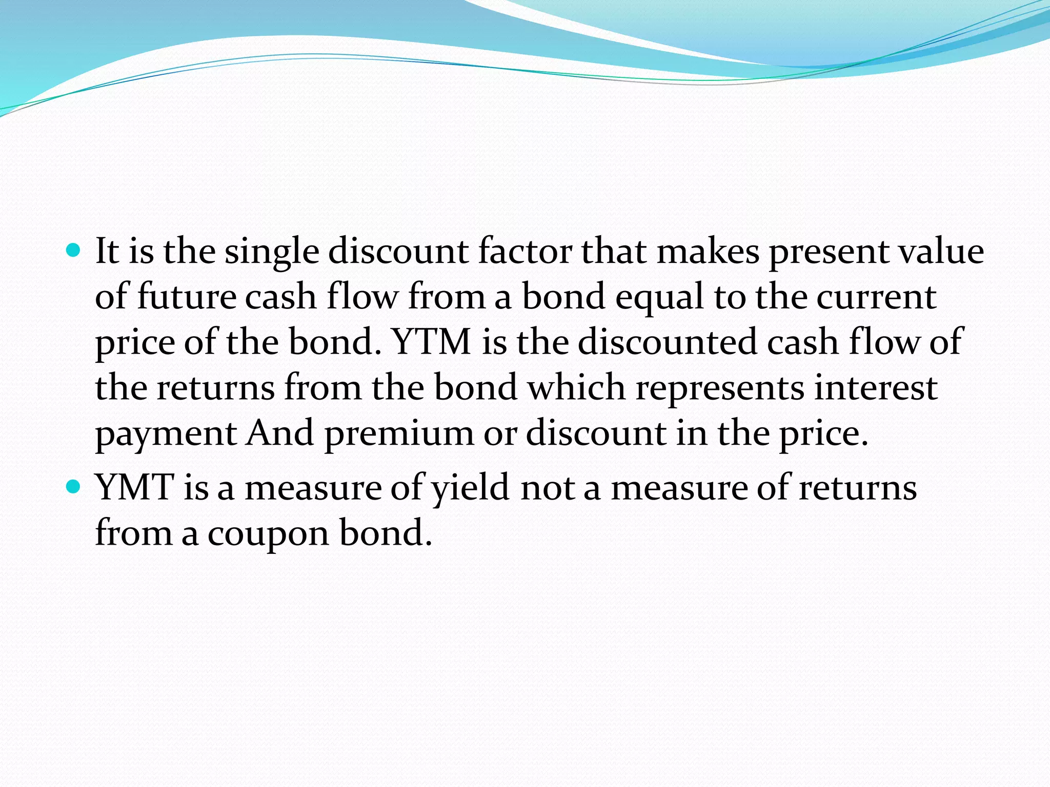 Bond management strategies | PPTX