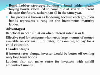 Bond management strategies | PPTX