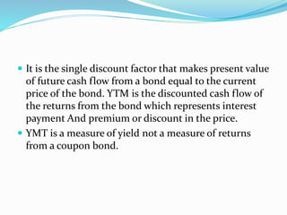 Bond management strategies | PPTX