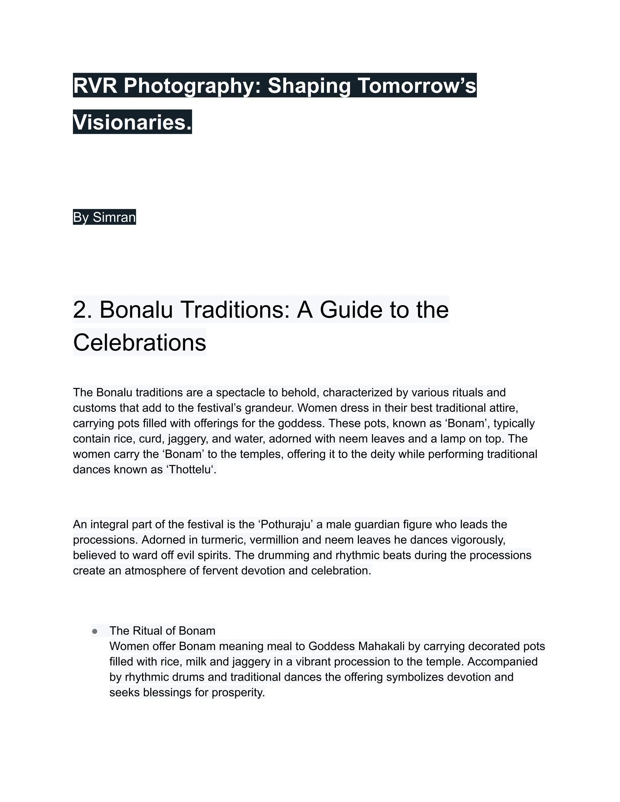 Bonalu A Festival That Showcases Telangana’s Rich Heritage.pdf